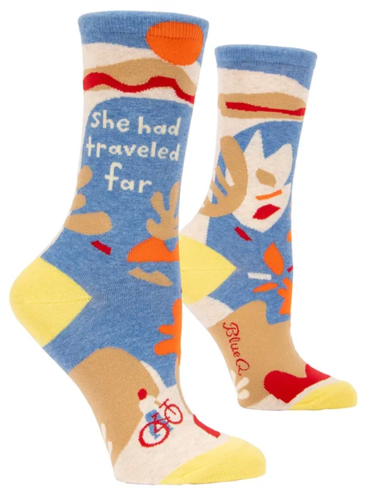 Sarcastic and Funny Crew Socks – Wild Magnolia